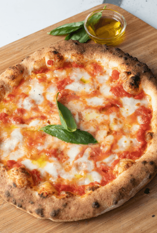 Margherita Pizza Kit Serves 2 with Mozzarella Basil Tomato Passata Cre ...