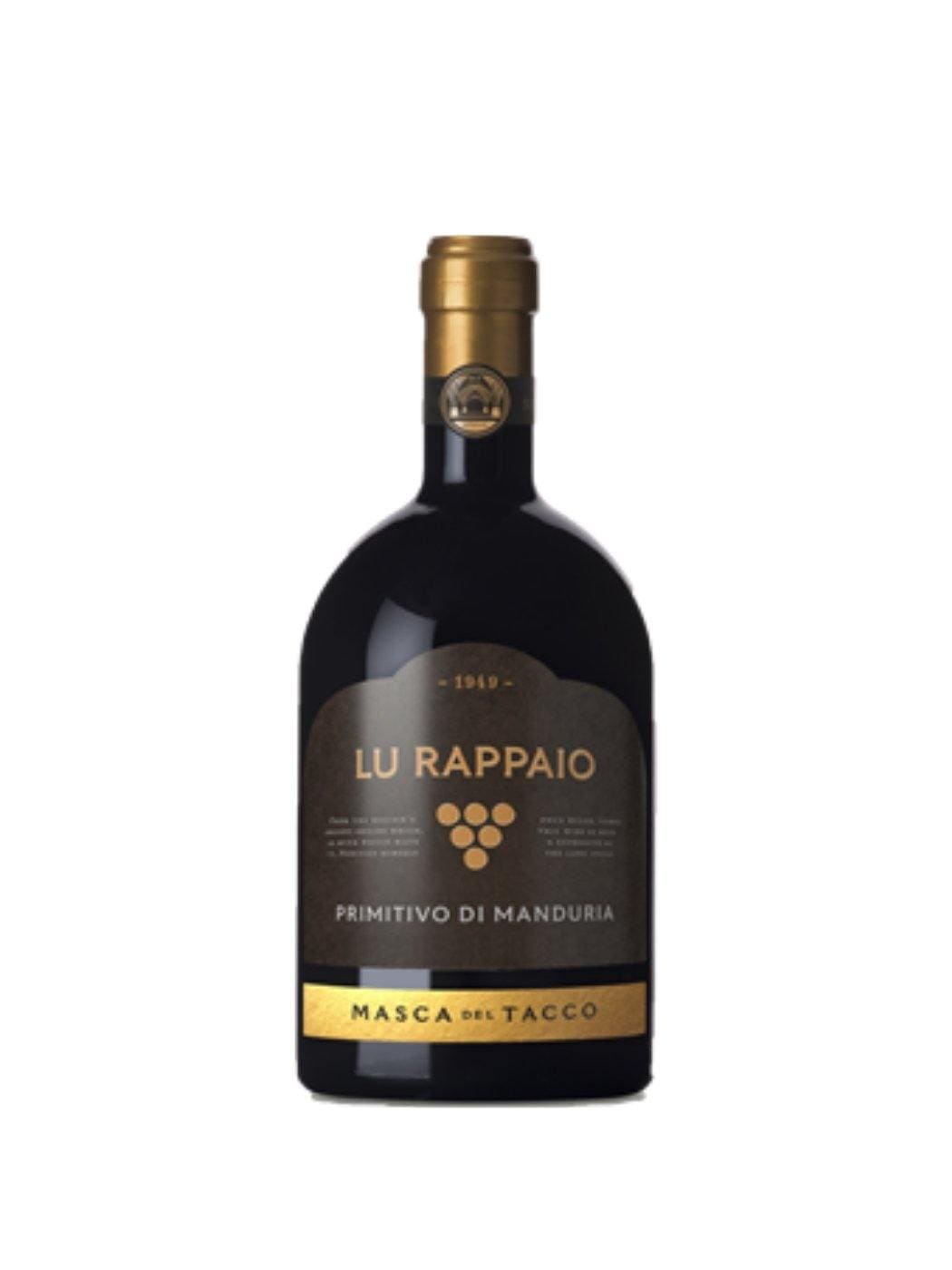 Primitivo di Manduria Lu Rappaio Red Wine | Puglia – Chefs For Foodies